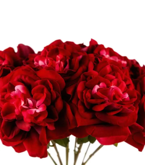 SILK-KA Artificial Rose Flower Bouquet