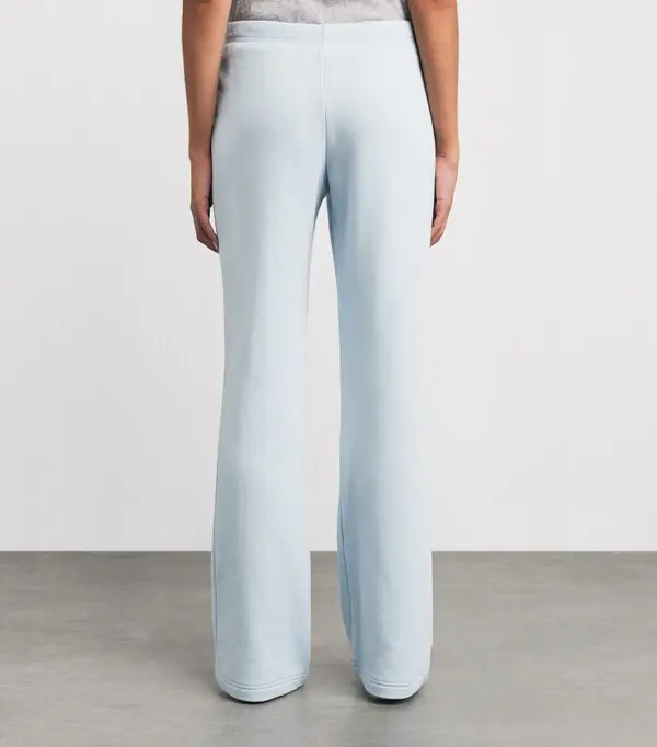 SKIMS Drapey French Terry Sweatpants - Blue