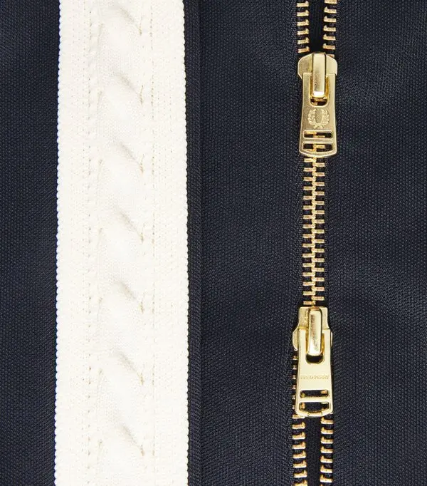 Fred Perry Embroidered Taped Track Jacket