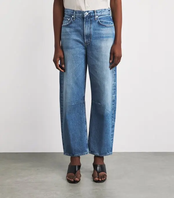 Citizens Of Humanity Miro Relaxed Barrel-leg Jeans - Blue