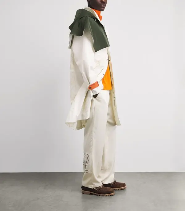 MALBON Printed Grove Trench Coat
