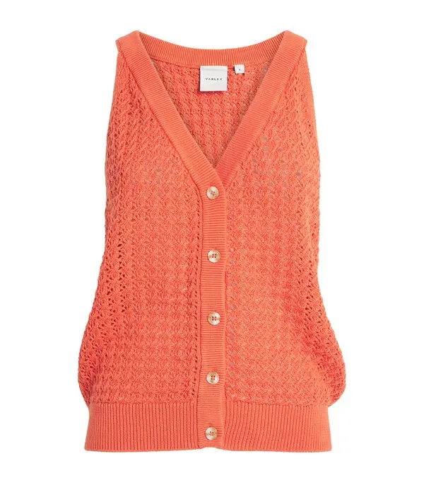 Varley Alessia Cotton Knit Tank Top