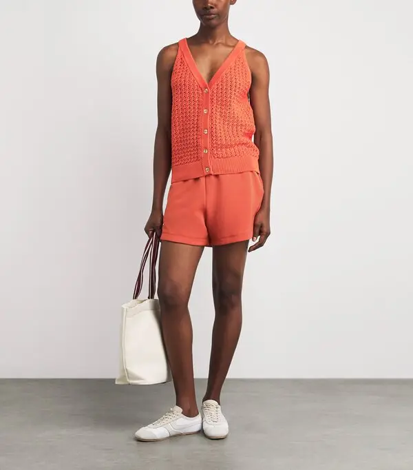 Varley Alessia Cotton Knit Tank Top