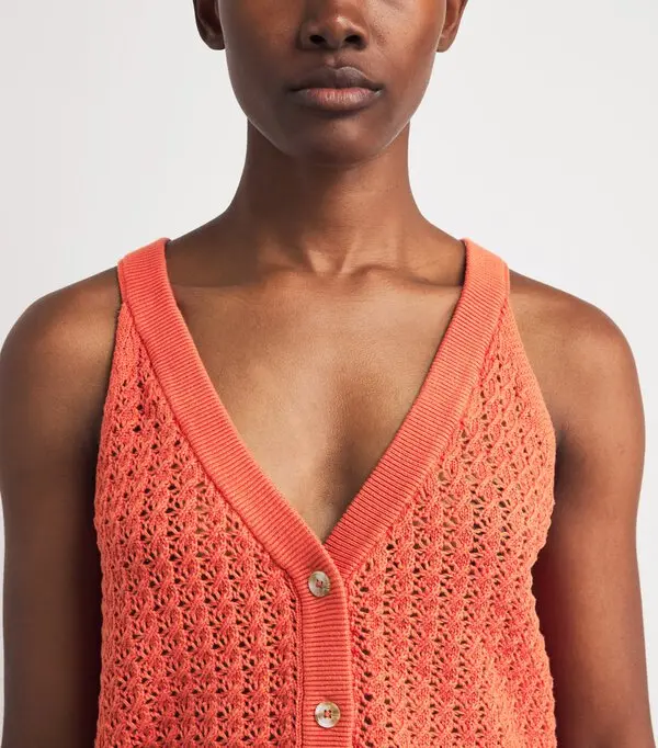 Varley Alessia Cotton Knit Tank Top