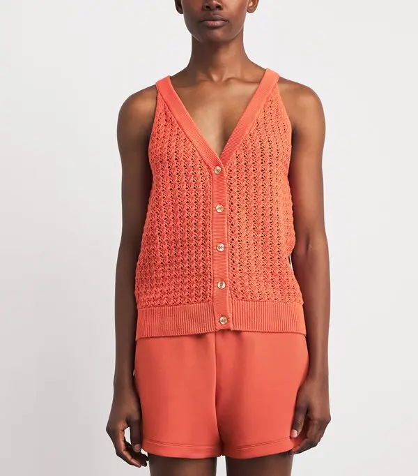 Varley Alessia Cotton Knit Tank Top