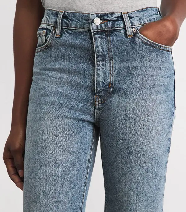 FRAME The Arrow High-rise Bootcut Jeans