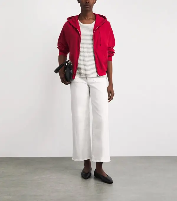 FRAME Le Slim Palazzo High-rise Wide-leg Jeans