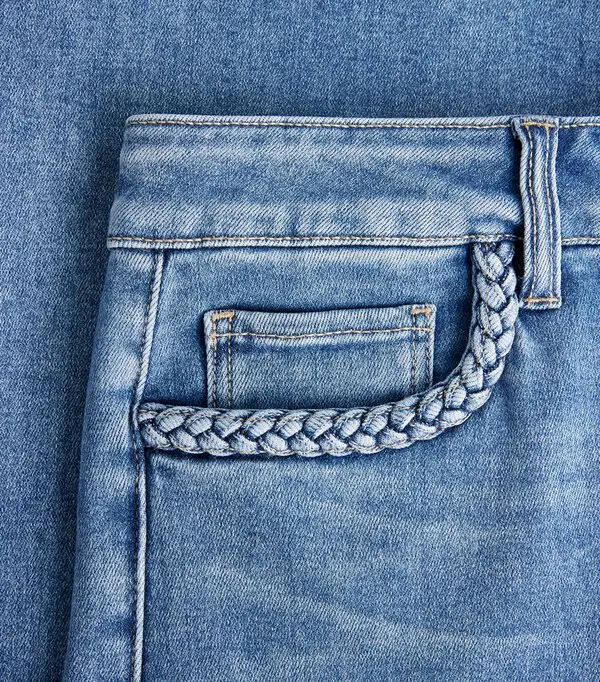 Paige Anessa Wide-leg Jeans - Blue