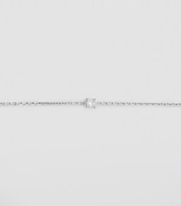 REDLINE White Gold And Diamond Princess Bracelet