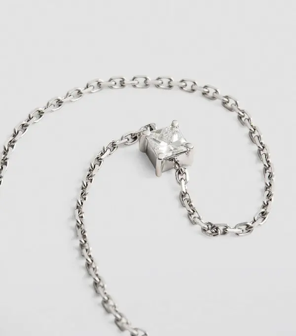 REDLINE White Gold And Diamond Princess Bracelet