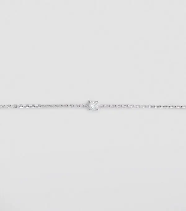 REDLINE White Gold And Diamond Princess Bracelet
