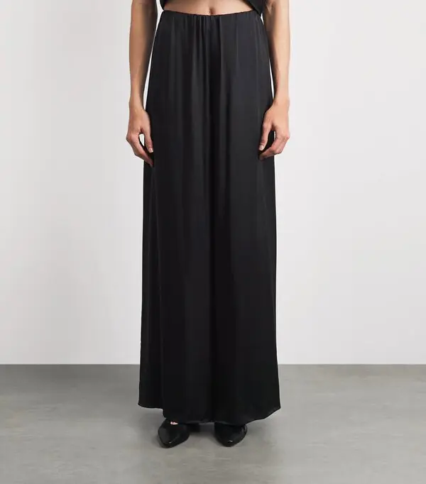 Camilla And Marc Satin Wide-leg Trousers
