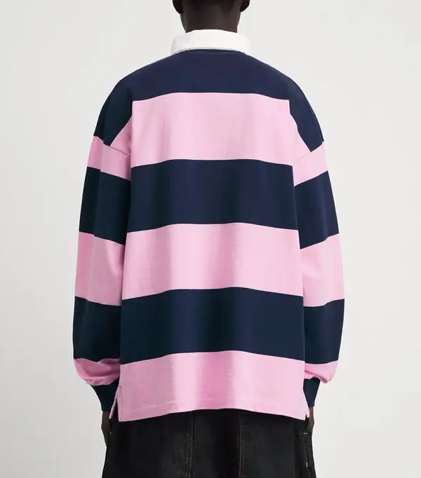 Polo Ralph Lauren Cotton Stripe Rugby Shirt - Pink