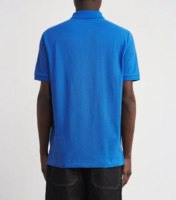 Polo Ralph Lauren Cotton Mesh Classic-fit Polo Shirt - Blue