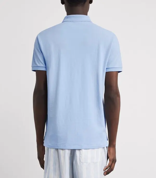 Polo Ralph Lauren Cotton Mesh Classic-fit Polo Shirt - Blue