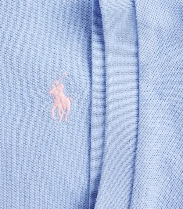 Polo Ralph Lauren Cotton Mesh Classic-fit Polo Shirt - Blue