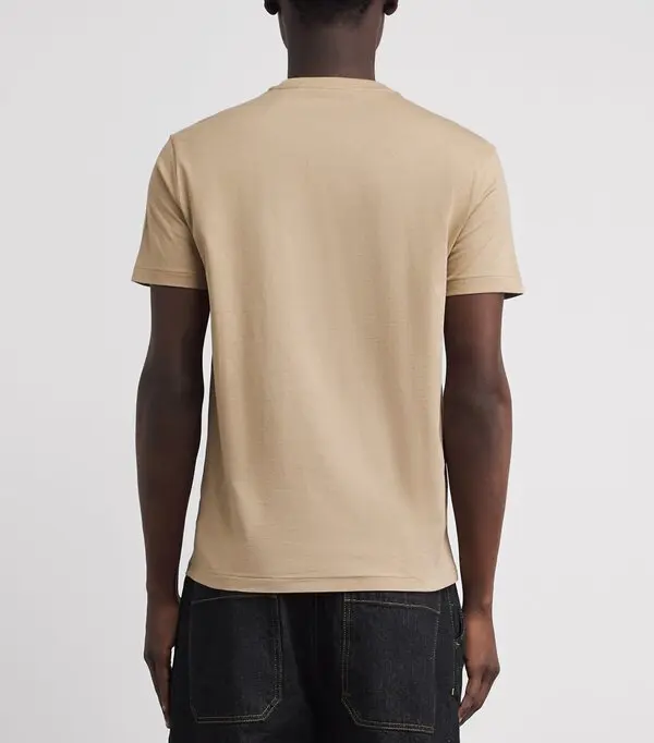 Polo Ralph Lauren Cotton Custom-fit Polo Pony T-shirt - Brown