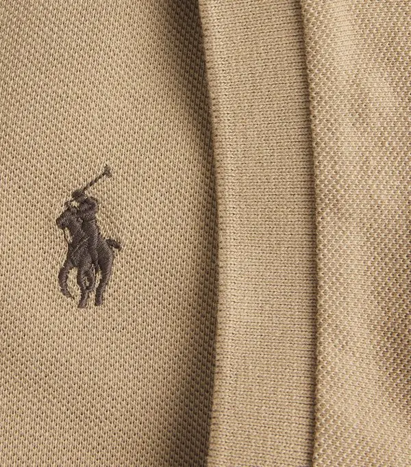Polo Ralph Lauren Cotton Mesh Custom-fit Polo Shirt - Brown