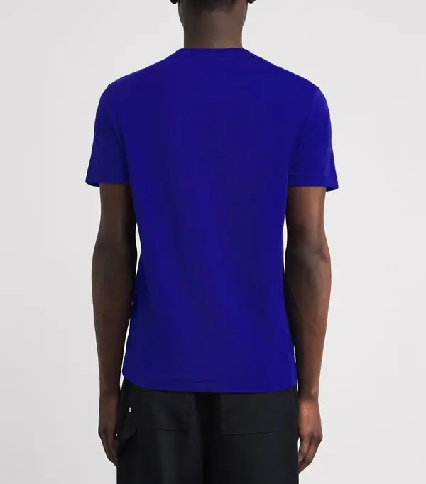 Polo Ralph Lauren Cotton Custom-fit Polo Pony T-shirt - Blue