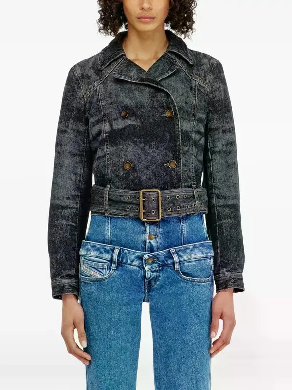 DIESEL® Belted Denim Jacket