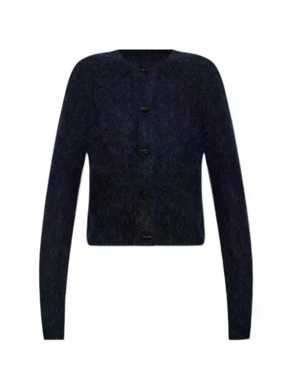 Munthe Nolocca Toggle-fastening Cardigan - Blue