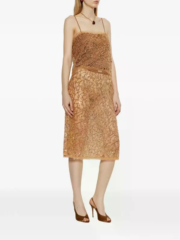 Munthe Nannali Sequin And Bead Embellished Top