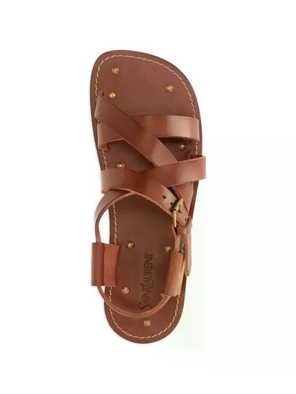 Saint Laurent Cheever Flat Sandals