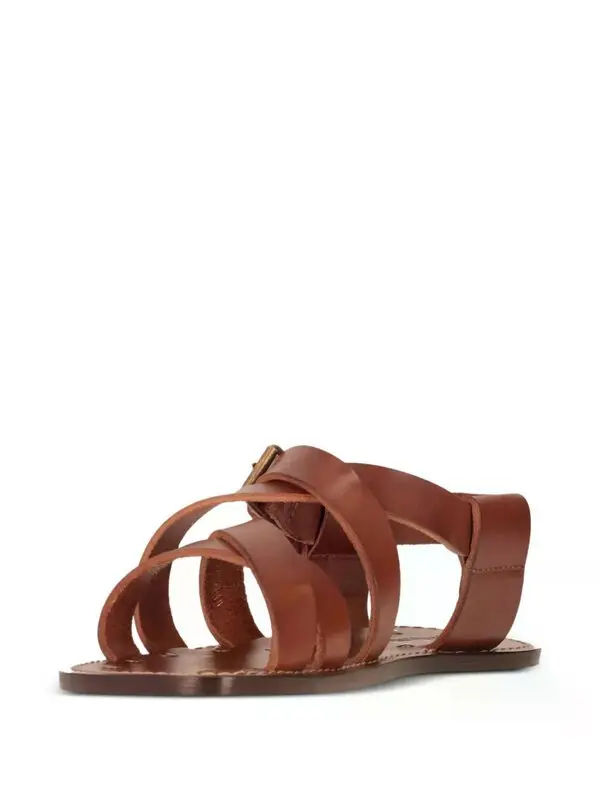 Saint Laurent Cheever Flat Sandals
