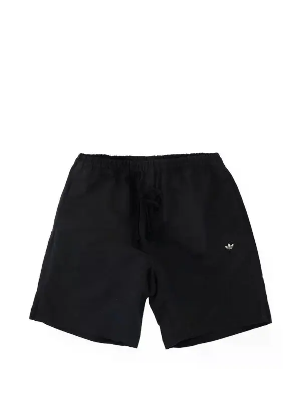 SONG FOR THE MUTE X Adidas 007 Logo-embroidered Shorts - Black