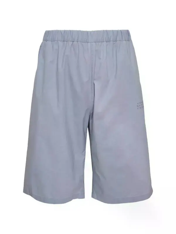 MAISON MARGIELA Logo Print Shorts - Blue