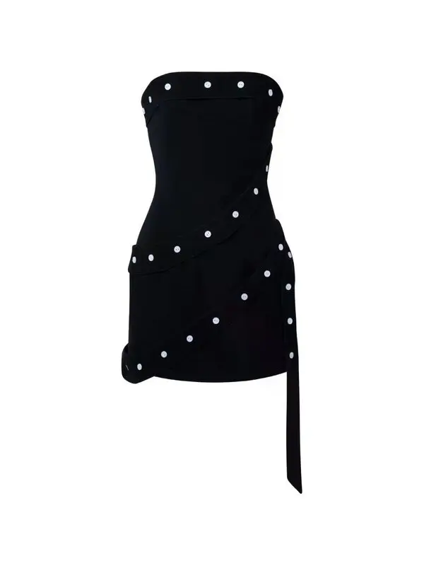 STOLEN STORES Embellished Wrap Dress