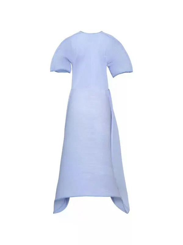 MELITTA BAUMEISTER Light Ripple Texture Dress - Blue