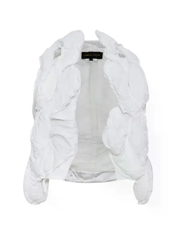 Comme Des Garçons Padded Ruffled Vest