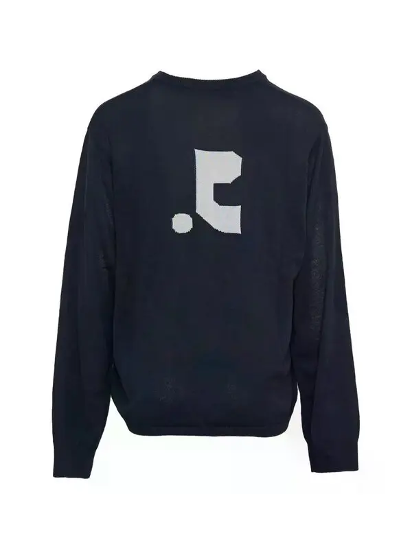 REST & RECREATION Layered Logo-print Sweater