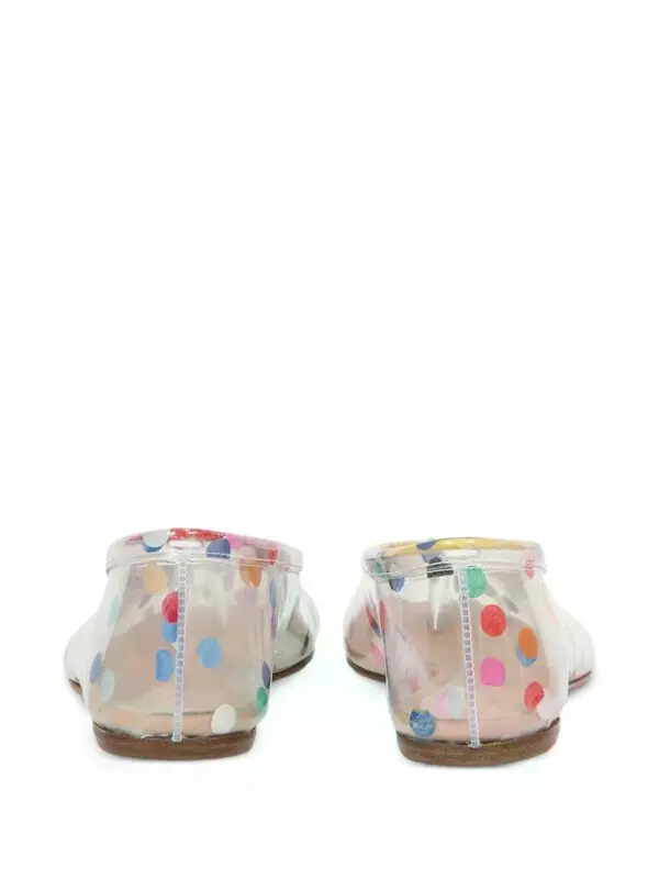 MAISON MARGIELA Confetti Print Tabi Ballet Flats