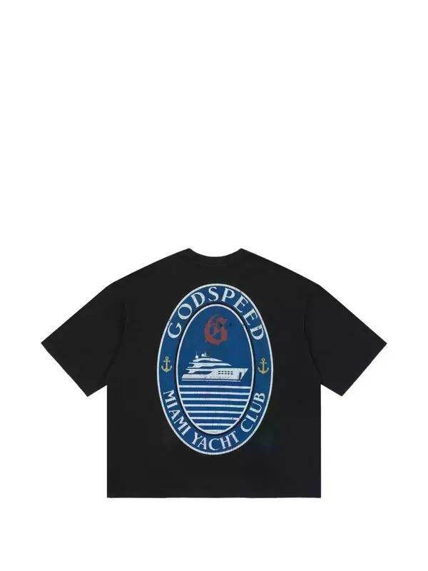 GODSPEED Wave Runner Graphic-print T-shirt - Black