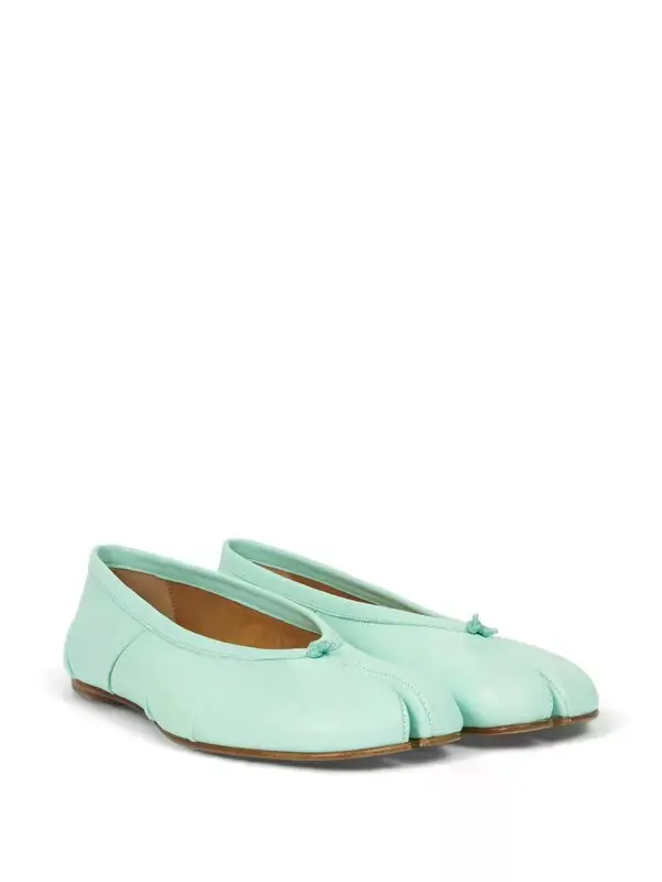 MAISON MARGIELA Tabi Leather Ballet Flats