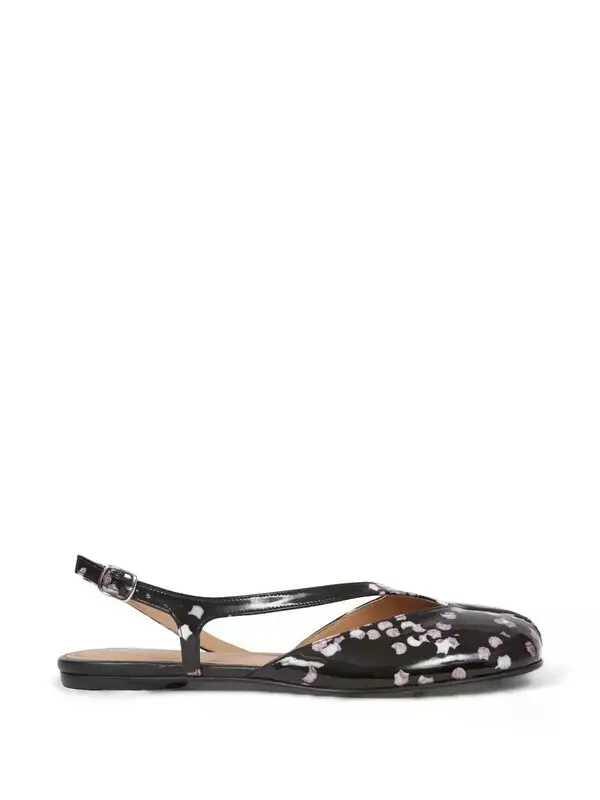 MAISON MARGIELA Tabi-toe Flat Sandals - Black