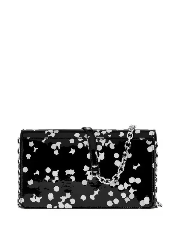 MAISON MARGIELA Confetti-print Four-stitch Wallet - Black