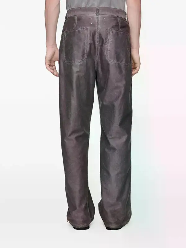 MAISON MARGIELA Wide-leg Trousers With Stitched Pocket Detail