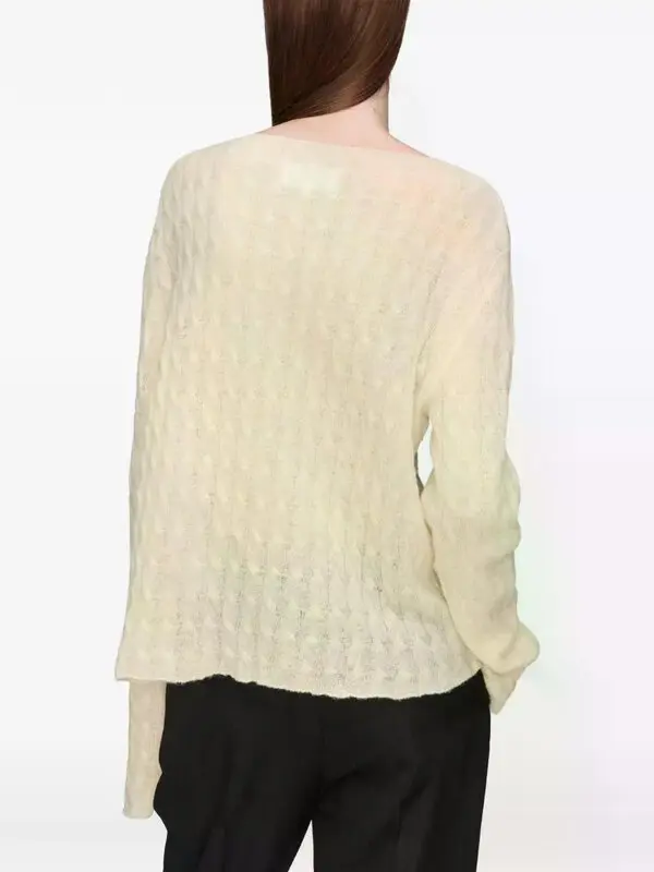 MAISON MARGIELA Cable Knit Cardigan