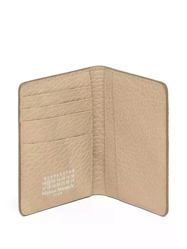 MAISON MARGIELA Four Stitches Grained Leather Card Holder