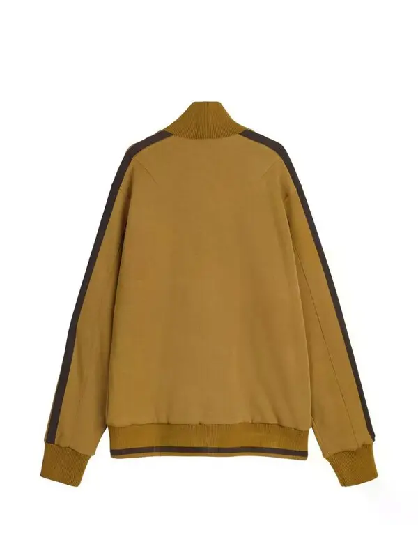 Y3 Side-stripe Track Jacket - Brown