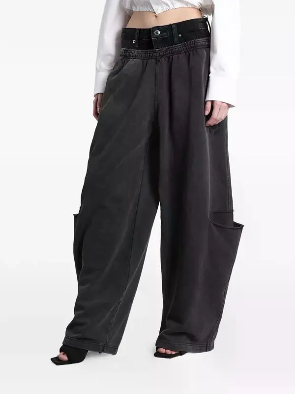 Alexander Wang Layered Waistband Cargo Pants