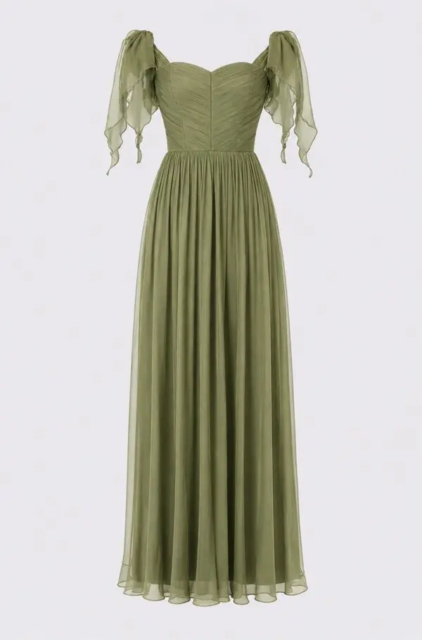 ROSERRY Elizabeth Silk Gown