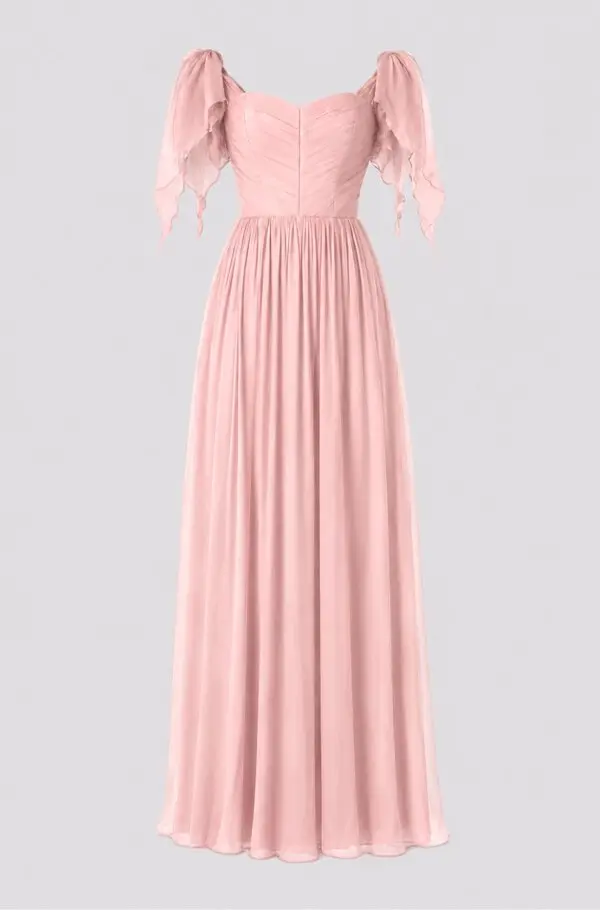 ROSERRY Elizabeth Silk Gown - Green