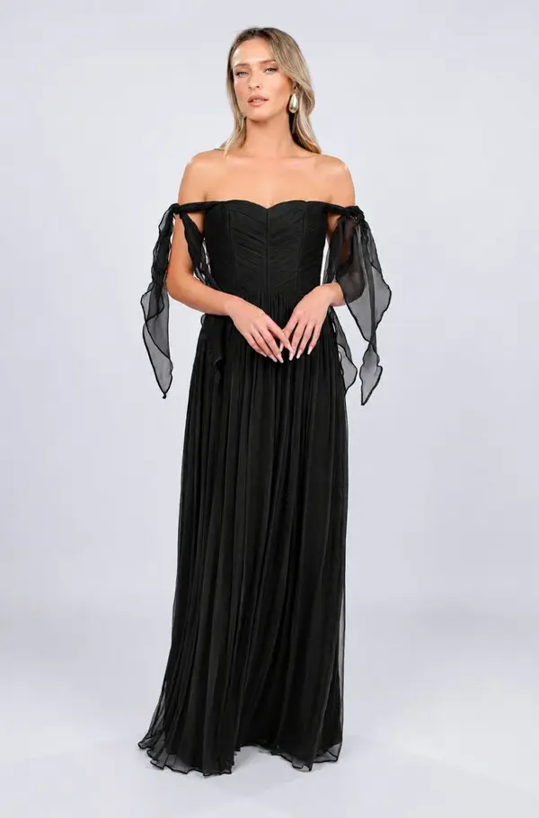 ROSERRY Elizabeth Silk Gown
