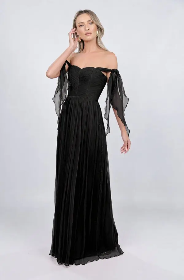 ROSERRY Elizabeth Silk Gown