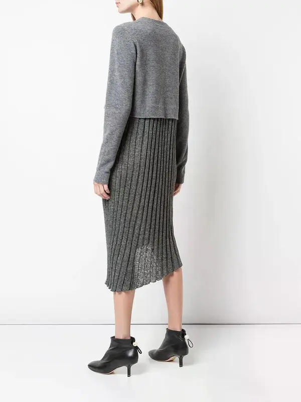 JW Anderson Two-layer Pleated Dress