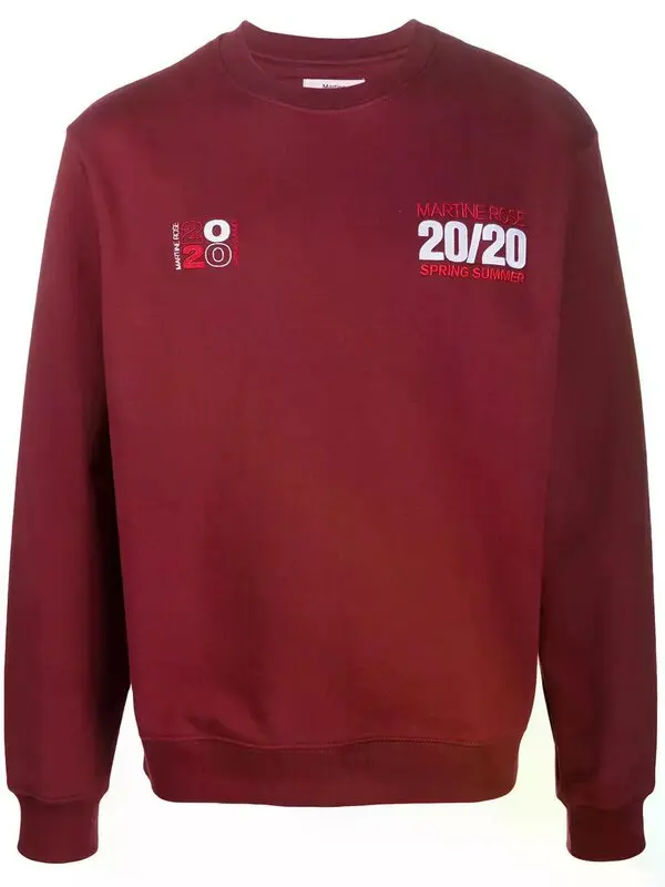 Martine Rose Embroidered Logo Sweatshirt
